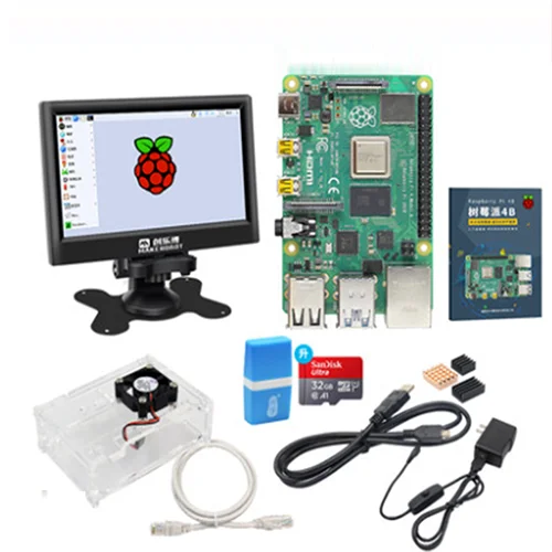 Raspberry Pi 4 Model B Starter Kit - 2/4GB RAM & LCD