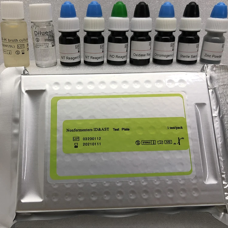 Id & Ast Test Card Kit For Non Fermenters No Fermenters Identification ...