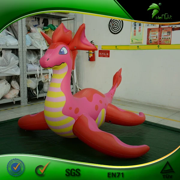Custom Inflatable Dragon Animation - Bouncy Fun Pool Toy