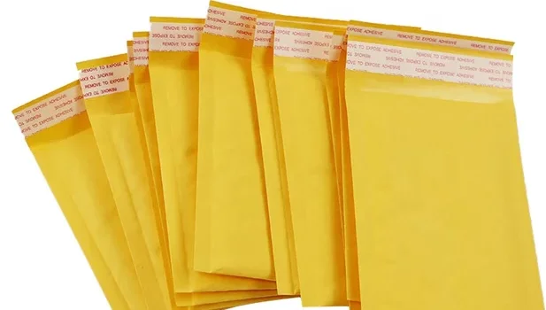 Manufacturer Custom Yellow Kraft Bubble Rigid Manila Envelopes - Buy ...