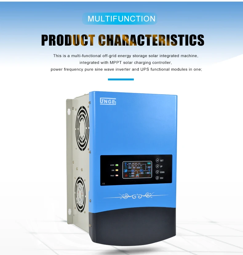 Off Grid Toroidal 24v 48v Hybrid 3kw Solar Inverter, Solar Off Grid ...