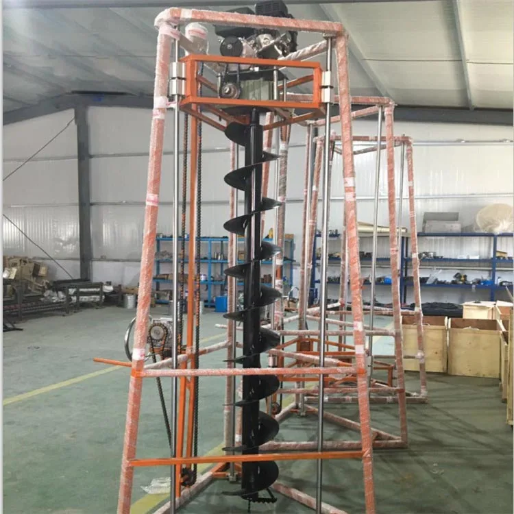15hp Gasoline Engine Tripod Earth Auger Hole Digging Machine - Buy 15hp ...