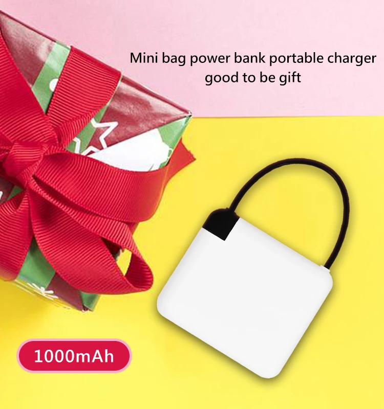 Rechargeable Key Chain Portable 1000mah Mini Emergency Supply Power ...