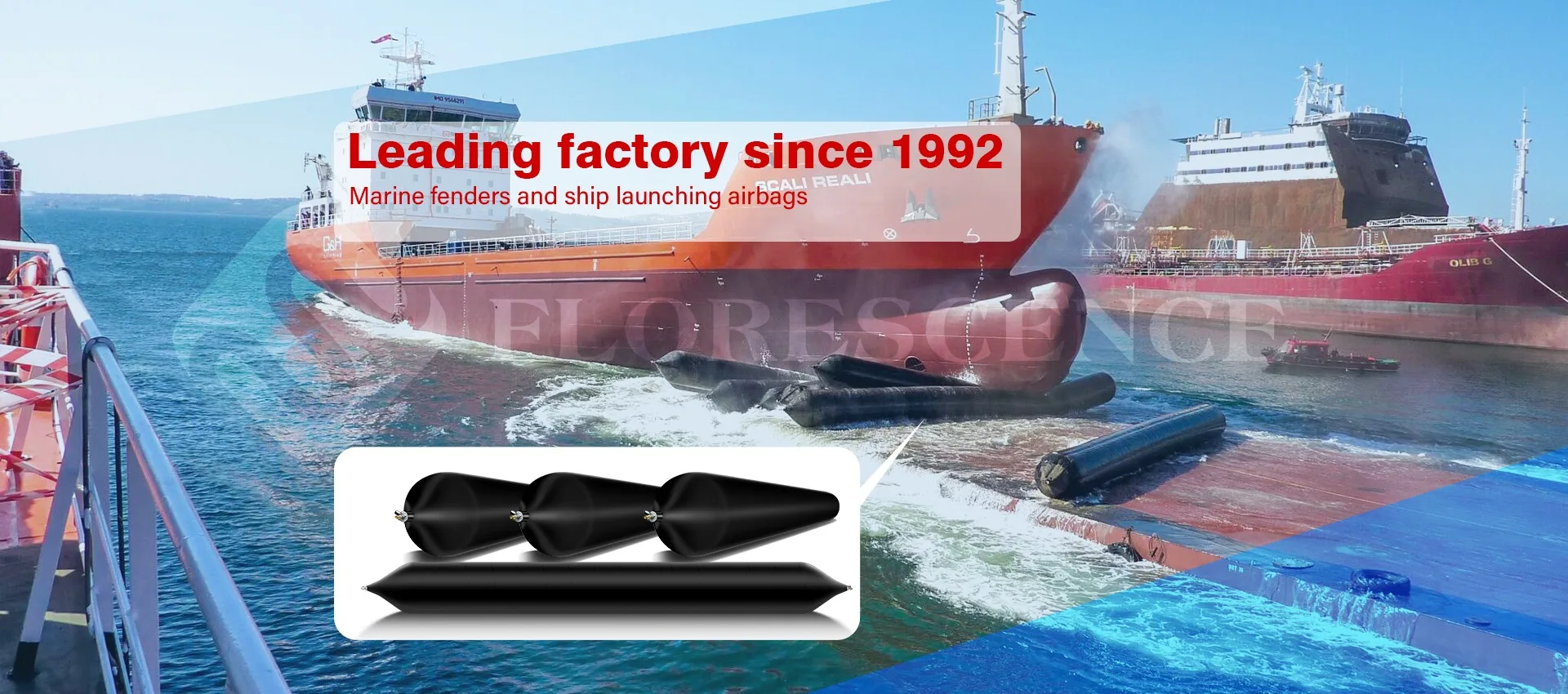 Qingdao Florescence Marine Supply Co., Ltd. - Pneumatic Fender, Ship ...