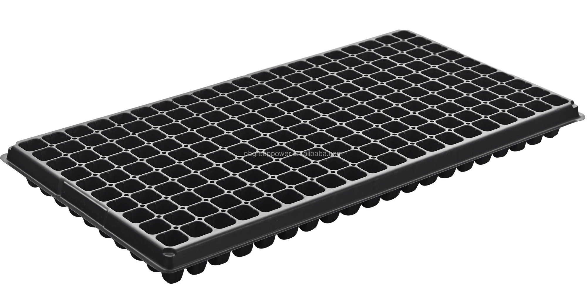 200 Cells Plant Seeds Grow Nursery Pots Tray Hydroponic Seedling Tray ...