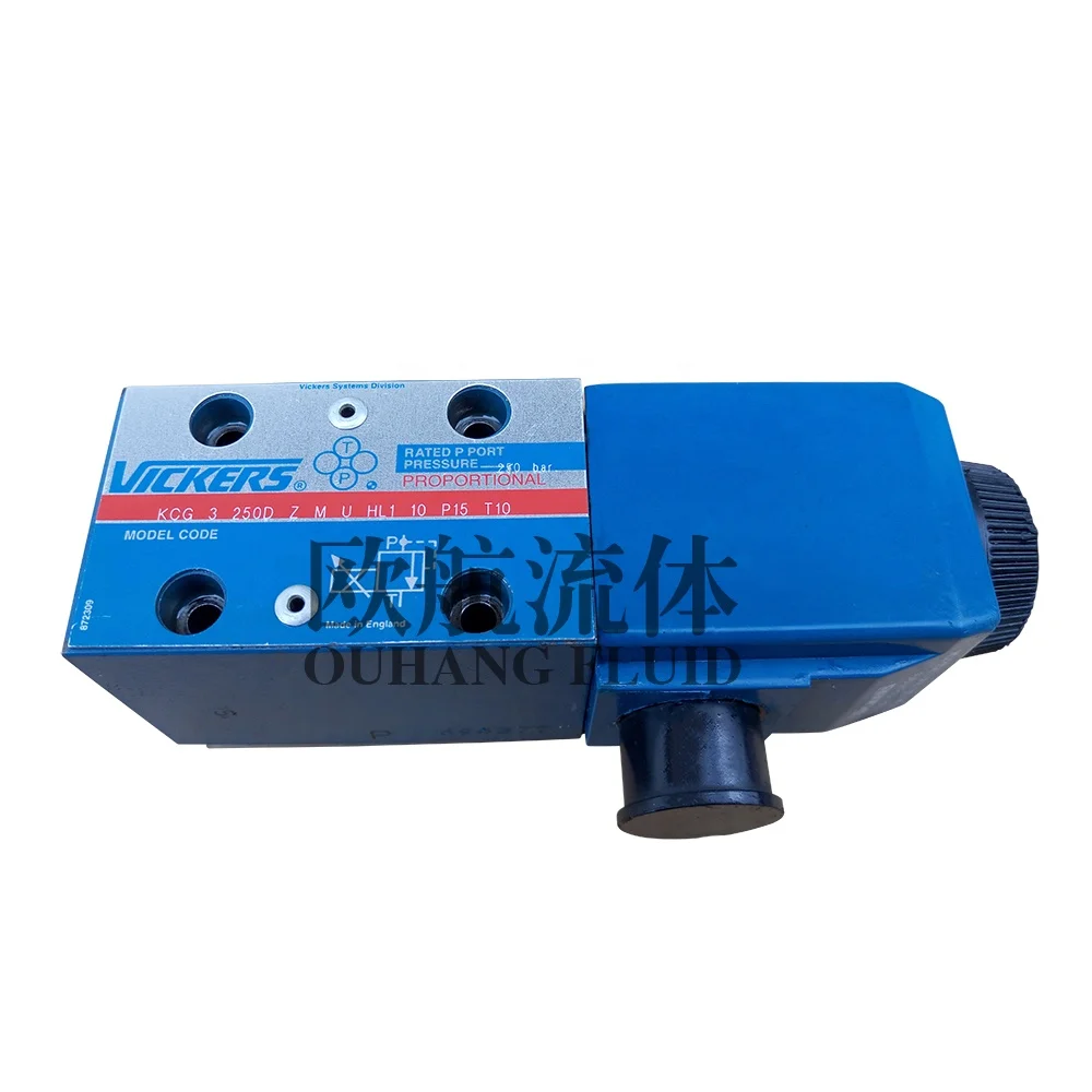 Vickers Proportional Valve Kcg 3 250d Z M U Hl1 10 P15 T10 Pressure ...