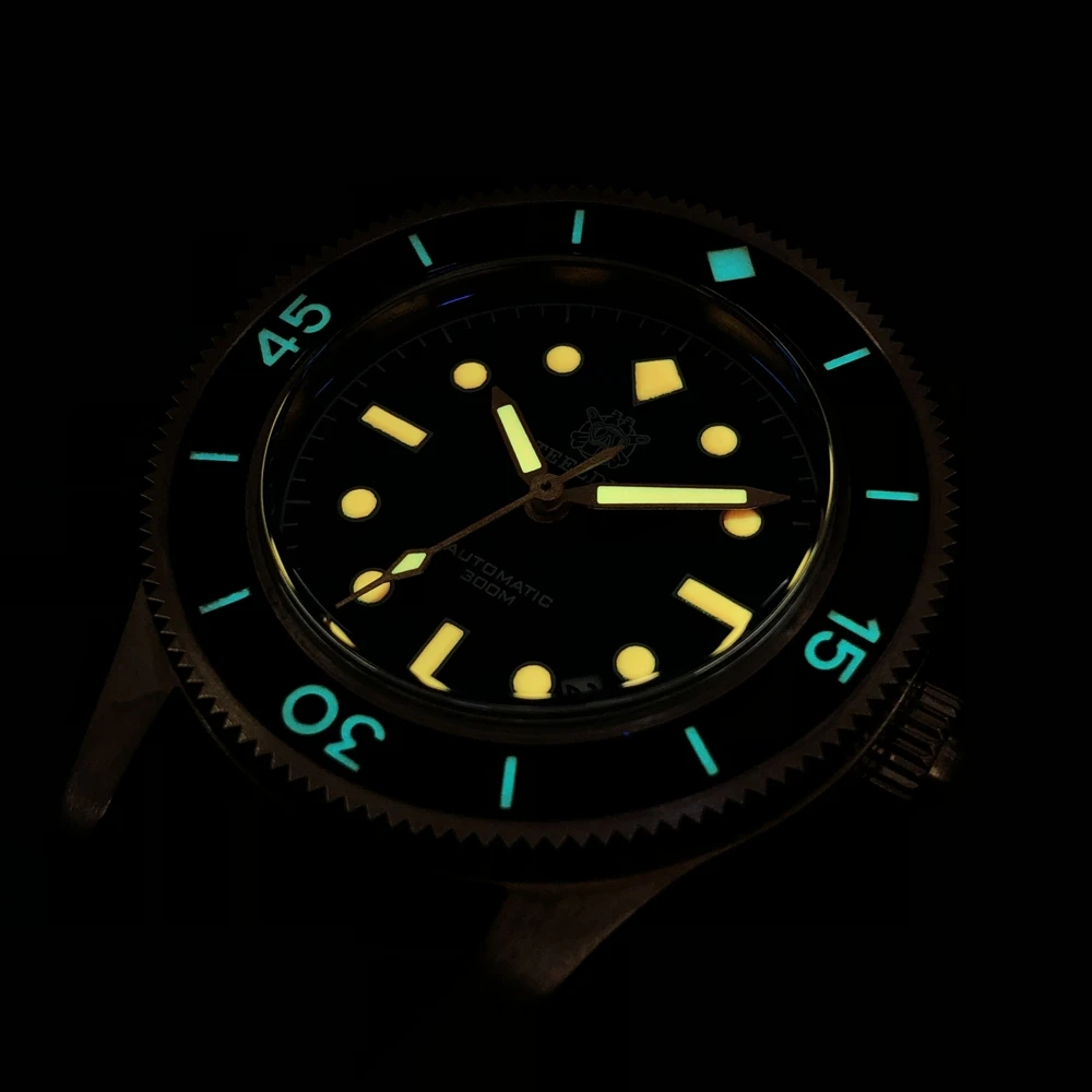 Bronze Dive Watch! Sd1952s Men Bronze Diving Watch 300m Water ...