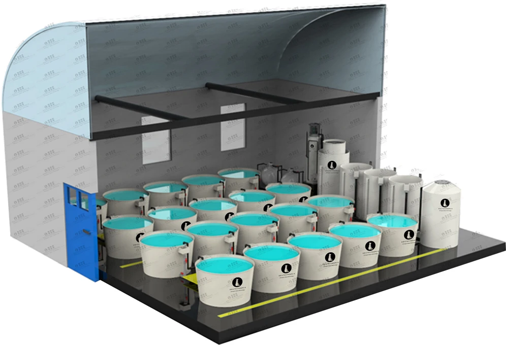 Cataqua Aquaculture Equipment Indoor Fish Farm Ras System Recirculating ...