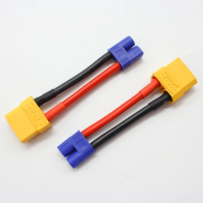 Xt60 Female To Ec3 Male Conversion Adapter For Rc Batteries Use With Rc Planes,Helis,Cars,And ...
