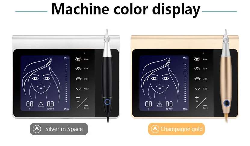 Charmer Princesses Digital Wireless Eyebrow Tattoo Pen Permanent Makeup ...