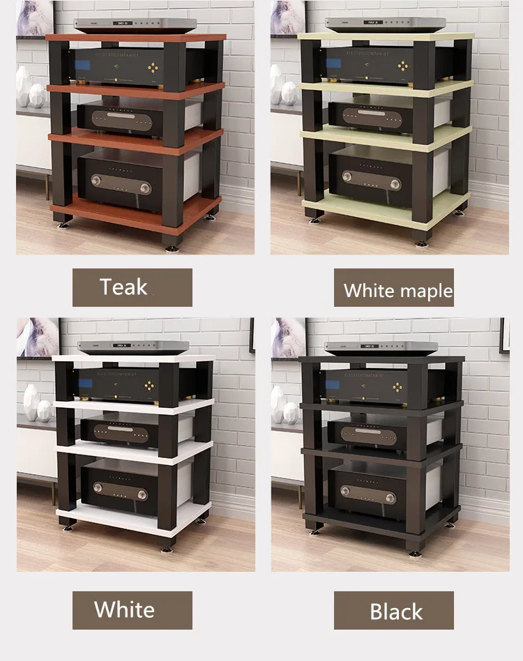 DK-05 Rack Power Amplifier Cabinet - 2-4 Layer Solid Wood Audio ...