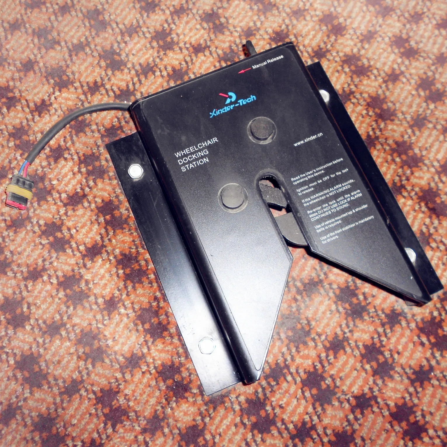 X-803-1 Wheelchair Docking System - Secure & Convenient