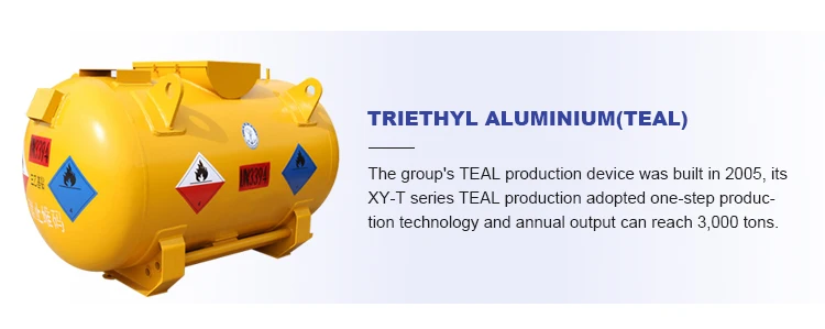 Portable Tank Loading Triethyl Aluminium(teal) Catalyst Grade - Buy ...