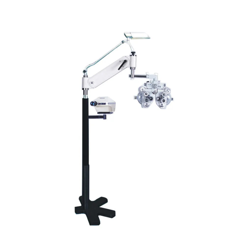 Optical Digital Phoropter Holder Arm Floor Stand