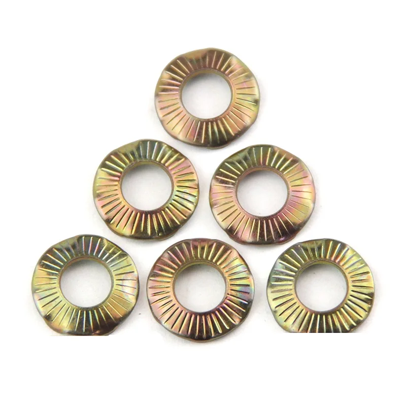 Wholesale Conic Contact Spring Lock Washer With Teeth Knurling Washer ...