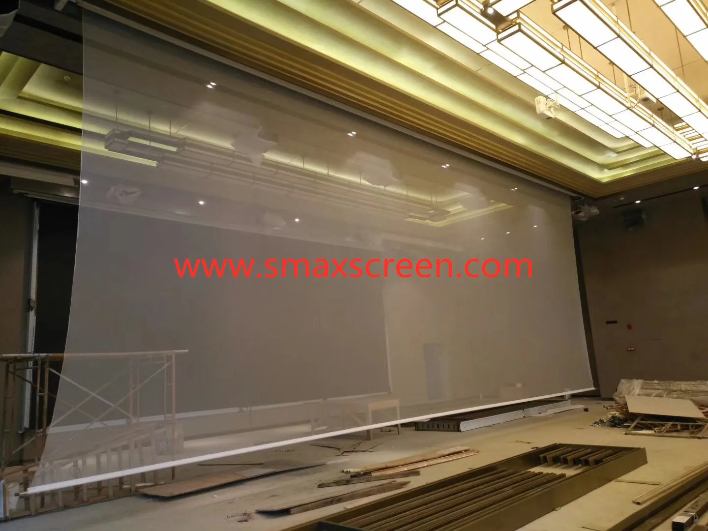 Pepperscrim 3d Holo Gauze Screen Holographic Mesh Projector Screen Can ...