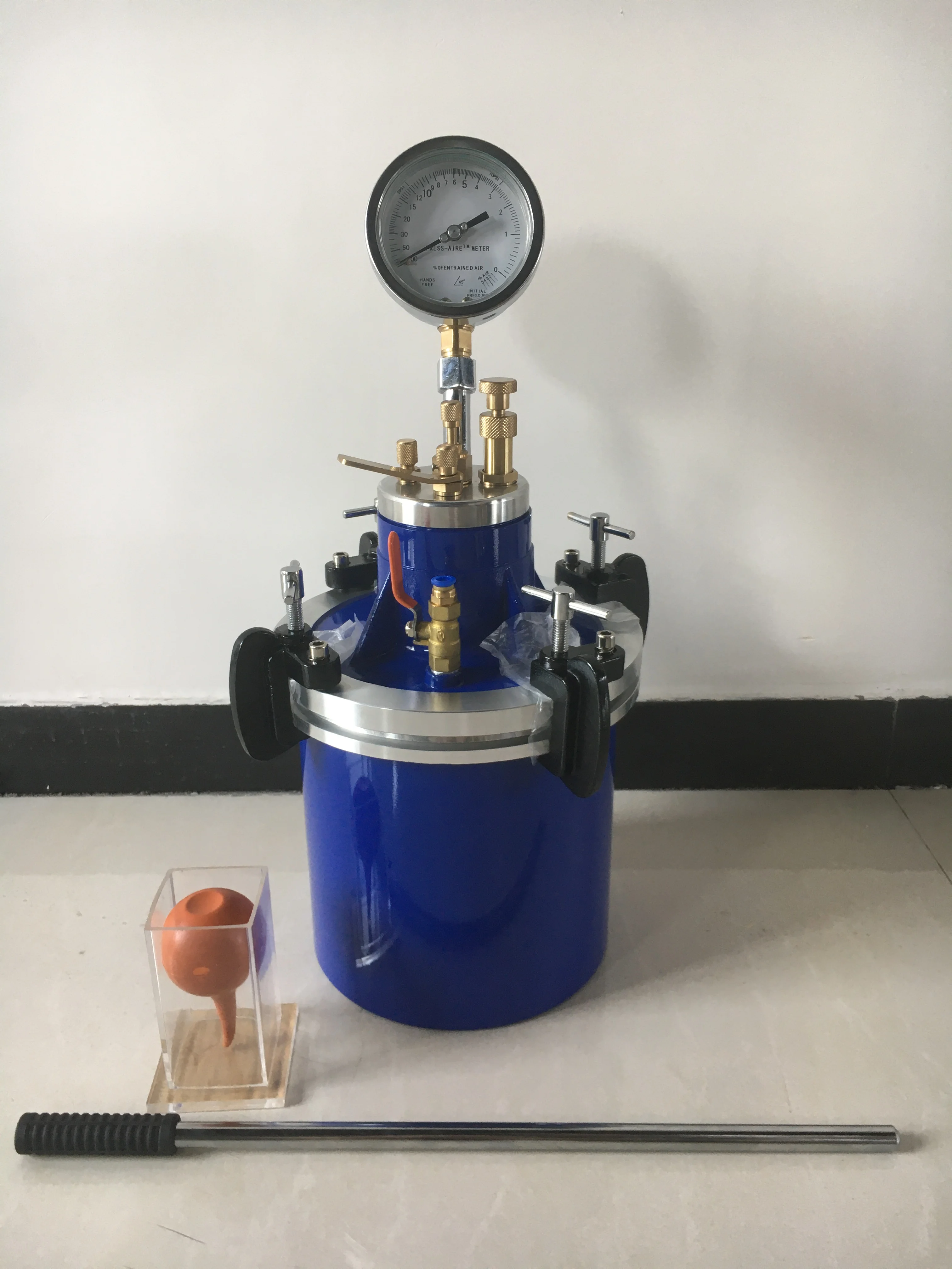 Direct Reading Fresh Concrete Air Meter for Construction Test