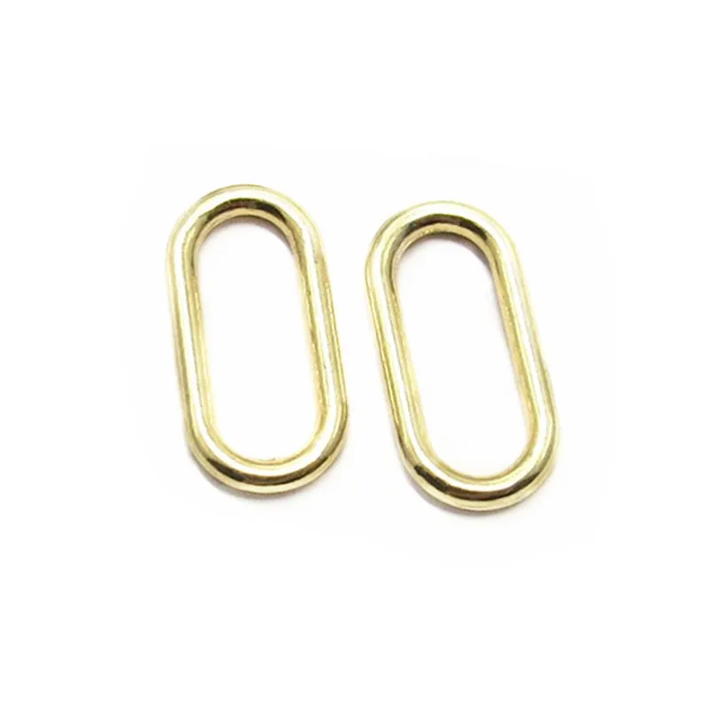 Customized Eco-friendly Oval Metal Ring Adjustable Strap Metal Hoop ...