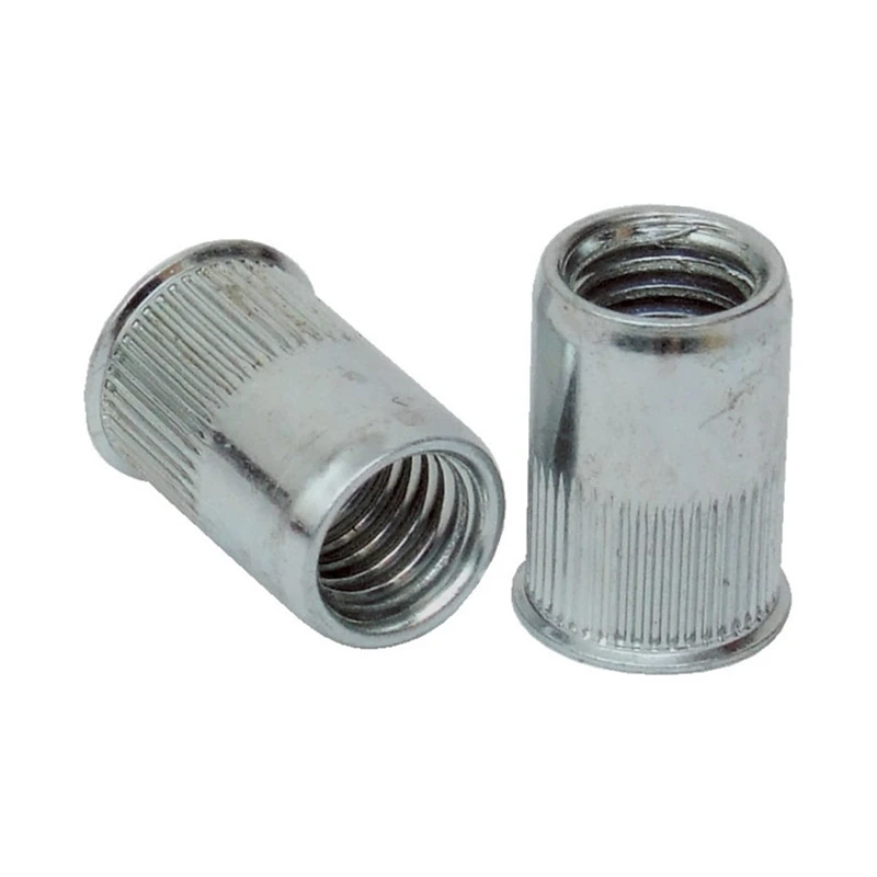 304 Stainless Steel Rivet Nut Rivet Nut Flat Head Vertical Rivet Nut M8 ...