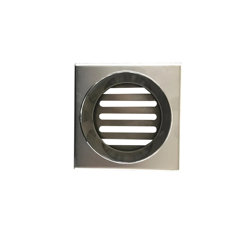 Stainless Steel Square Cover Shape Kitchen Concealed Floor Drain By ...