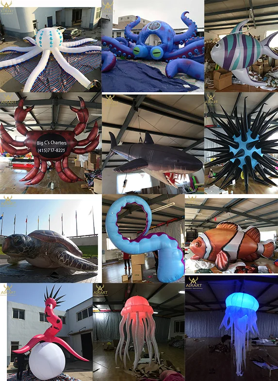 Inflatable Halloween Tent - Octopus Tentacles Decoration
