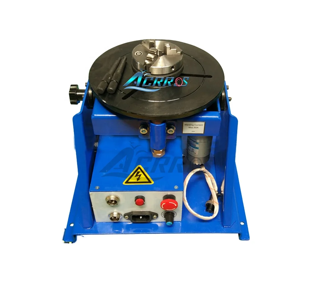 10kgs 30kg 50kg 100kg Small Size Automatic Welding Positioner / Small ...