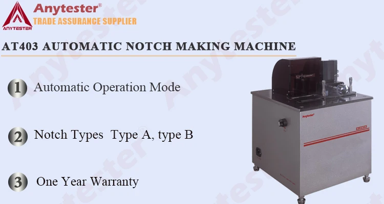 Astm D256 Plastics Automatic Notch Making Machine In Stock - Buy Notch ...