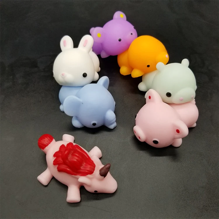 New Designs Customize Tpr Pet Dog Mochi Puppy Squishy Toys - Buy ...