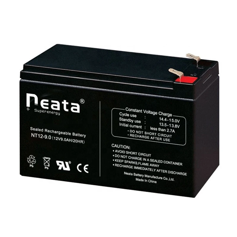 Small 12 Volt Rechargeable 12v 9ah 20hr Lead Acid Battery For Reserve ...