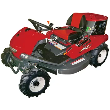 Japanese Self-propelled Riding Tractor Mounted Lawn Mower For Sale ...