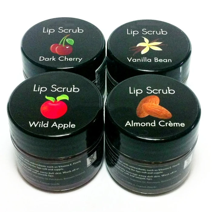 Lip Scrub Packaging Care Setsugar Lip Scrub Gift Set With Different ...