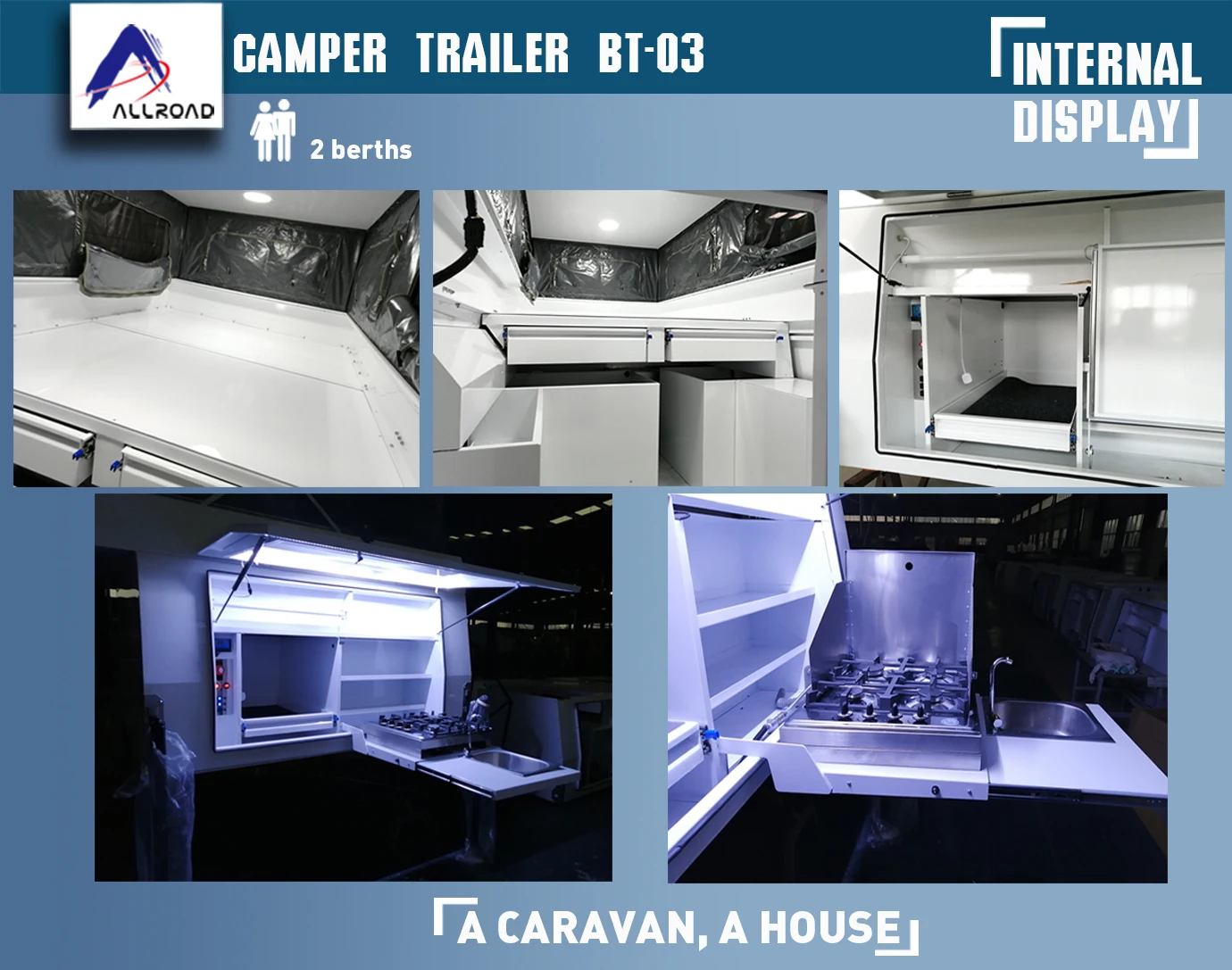 New Style UTV Camper Trailer - off Road Truck Bed Camper