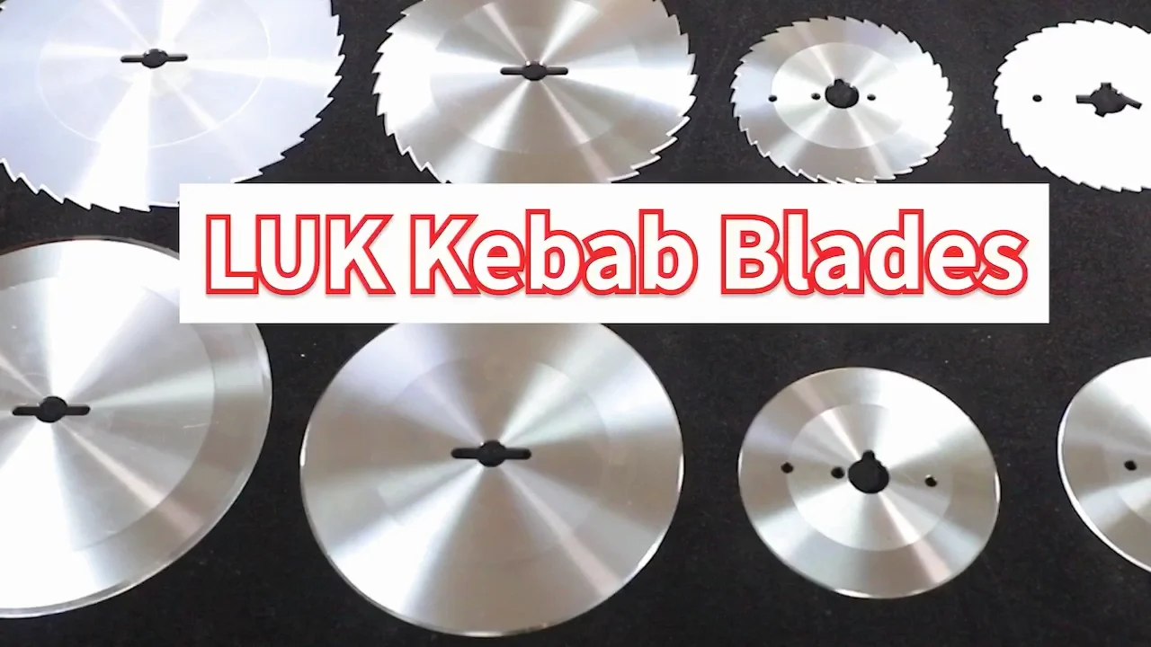 80mm Easycut Doner Kebab Shawarma Knife Blade,D Shape Hole - Buy High ...