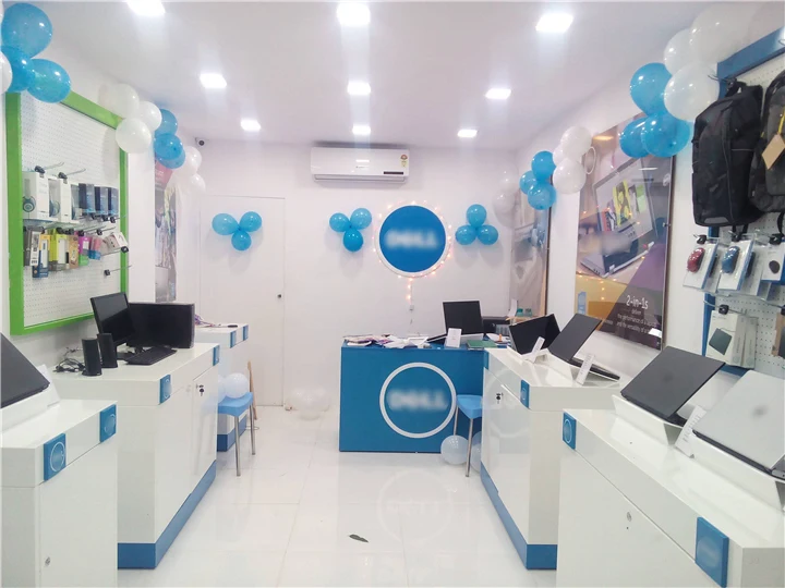 Tailor Made Laptop Shop Interior Design Computer Display Solution ...