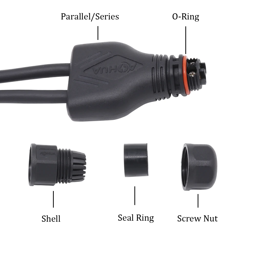 3 Way Y Type Ip67 Waterproof Cable Connector For Outdoor Led Light ...