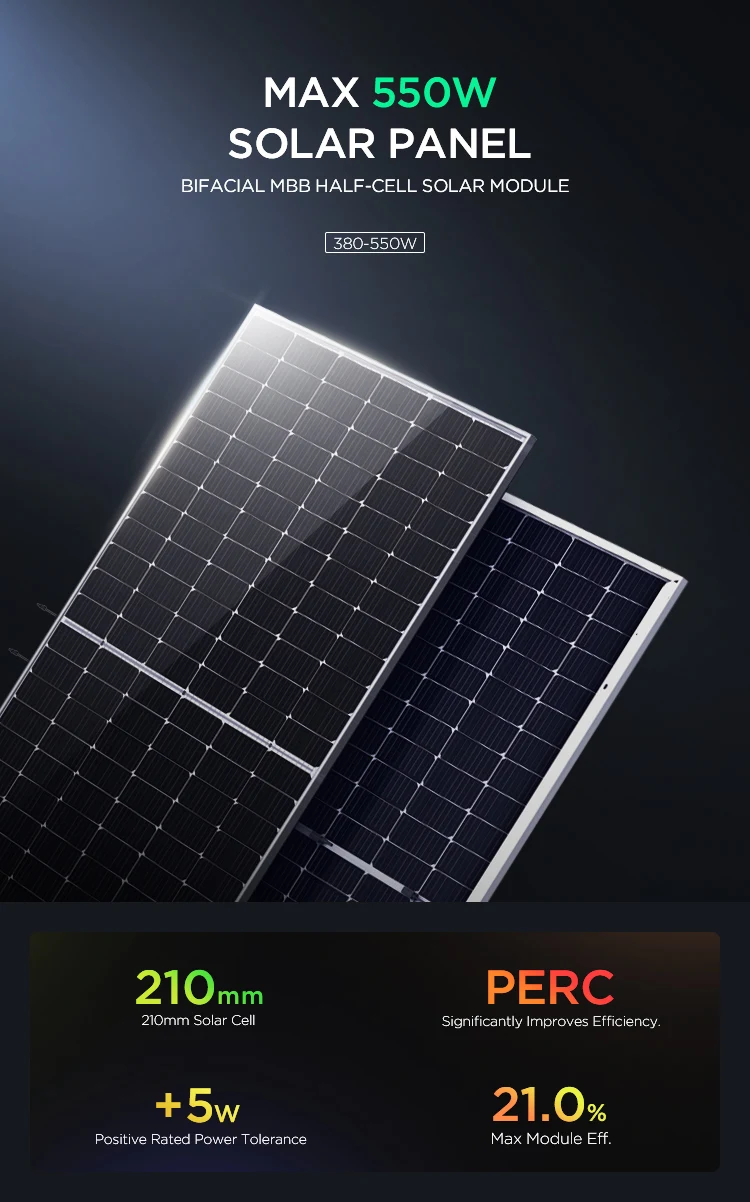 Sunpal Transparent Glass Solar PV Panels - 400W to 600W
