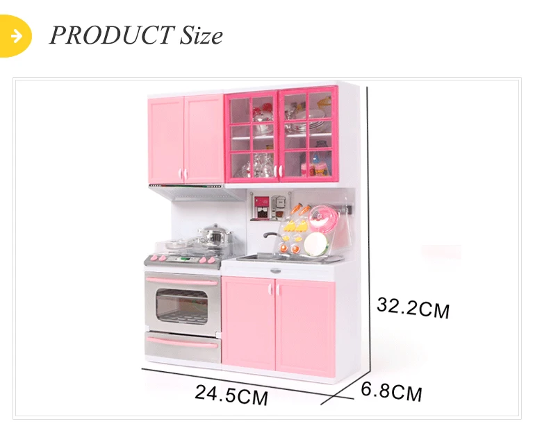 American Girl Doll Kitchen & Red Our Generation Kitchen