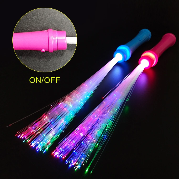 Best Quality Light Up Glowing Optical Fiber Sticks Light Up Stick ...
