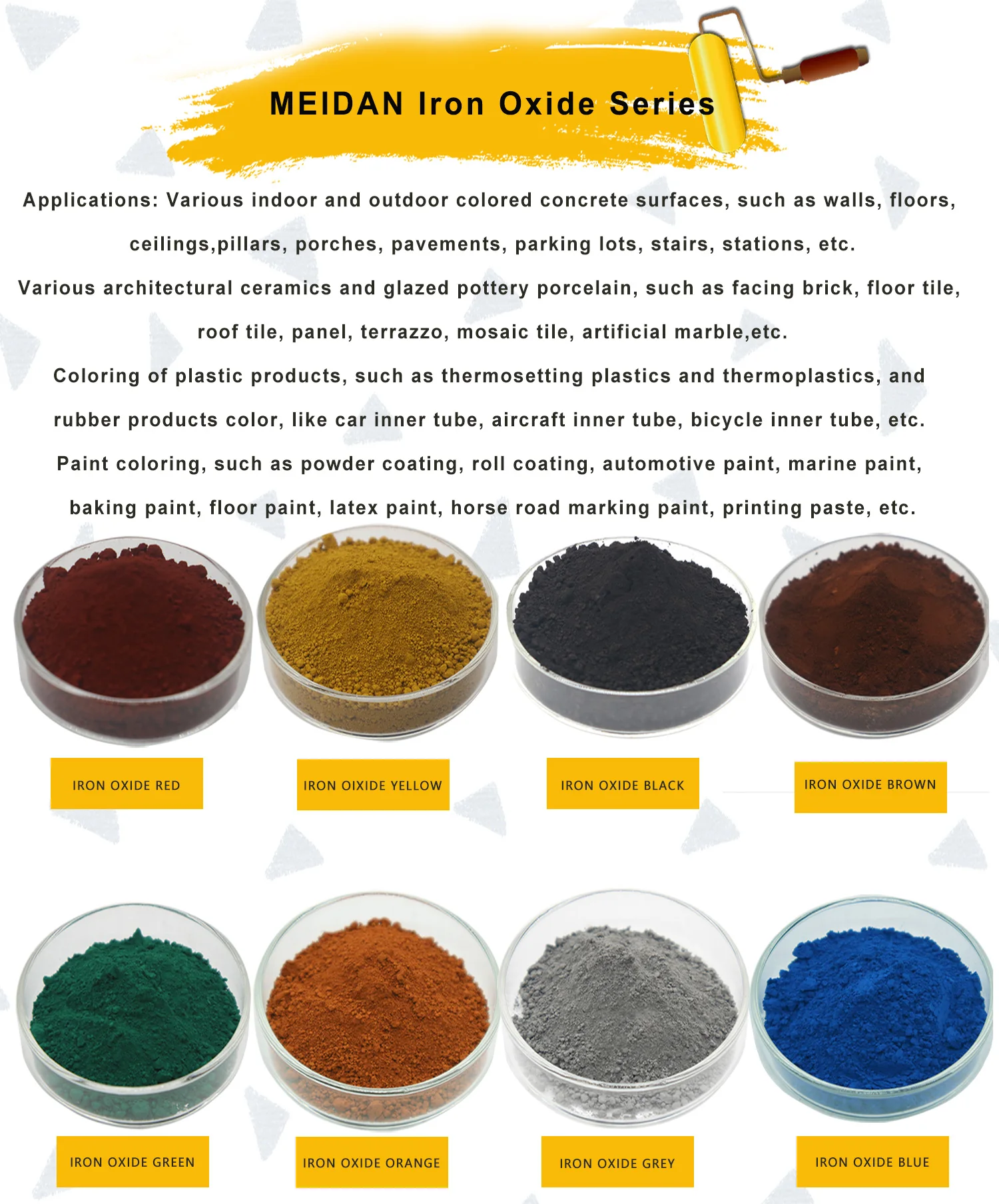 Concrete Color Pigments Ci 77491 Iron Oxide Fe2o3 Pigment Red Iron ...