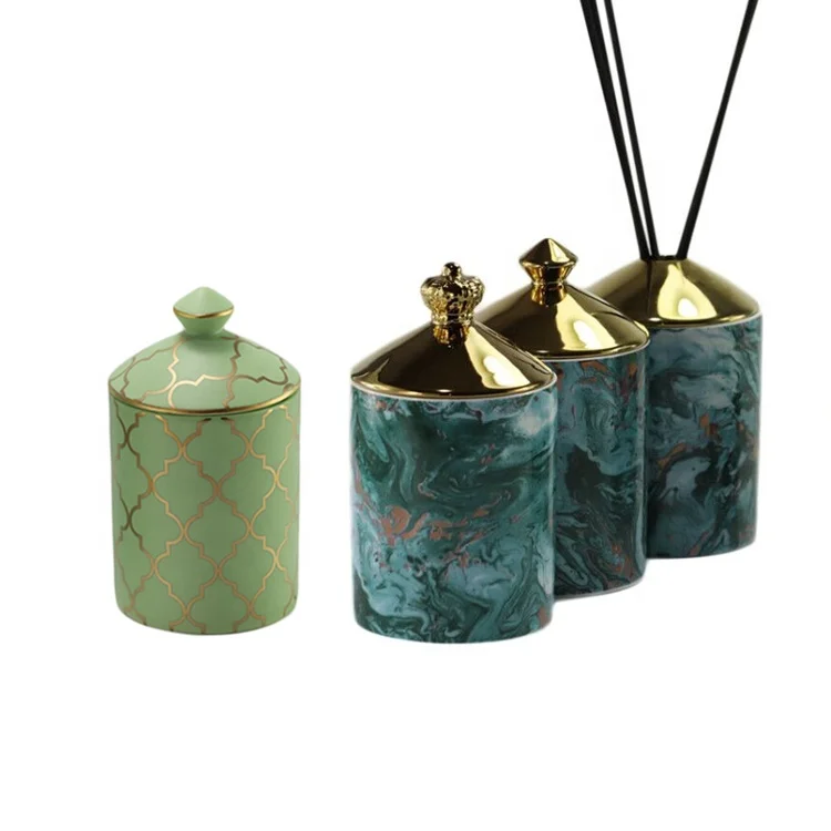 Elegant Design Ceramic Reed Diffuser For Home Living Room Aroma ...