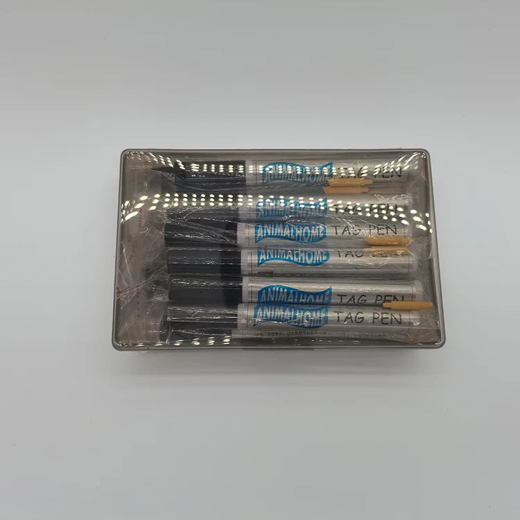 Factory Wholesale Imported Ink Ear Marker Pen Animal Ear Tag Marker Pen ...