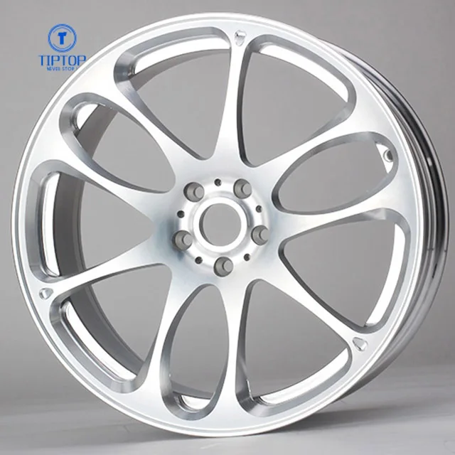 Black Face Machined Undercut+chrome Rivets 17 Rims Wheels Monoblock ...
