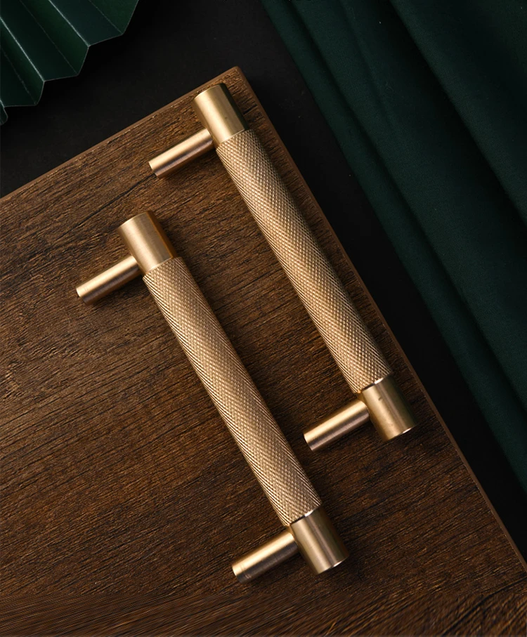 New Arrival T Type Knurled Handles Modern Design Knurling Texture ...