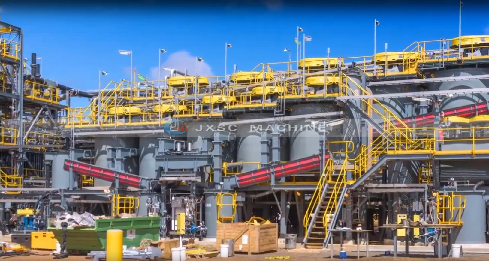 Ghana Gold Heap Leaching Project - CIL Gold Mining EPC