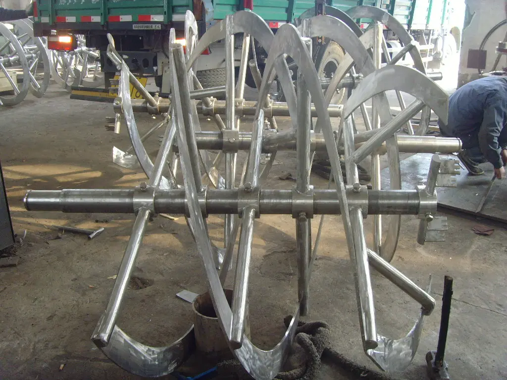Stainless Steel Double Helical Ribbon Impeller - HXCHEM