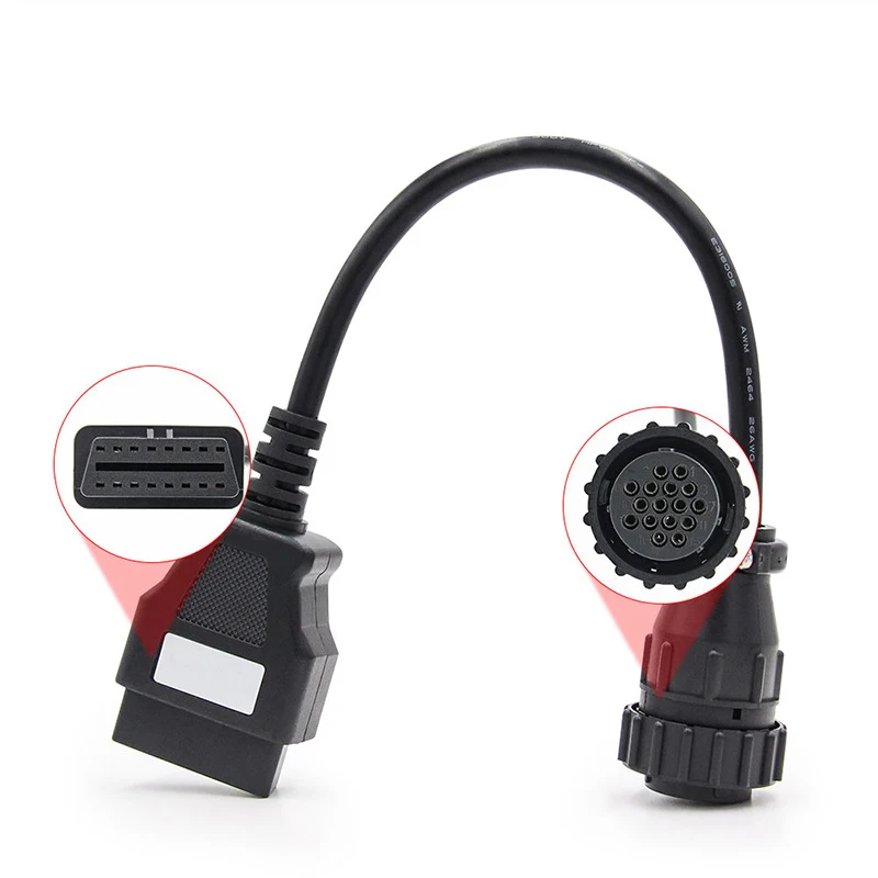 Scania OBD Truck Cable - Reliable 16pin to OBD2 Connection