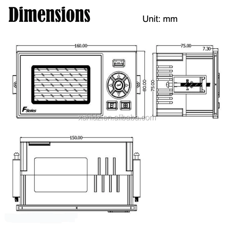 F3000X Intelligent Steam Digital Flow Integrator - 0-10ma, 4-20ma, Pt100