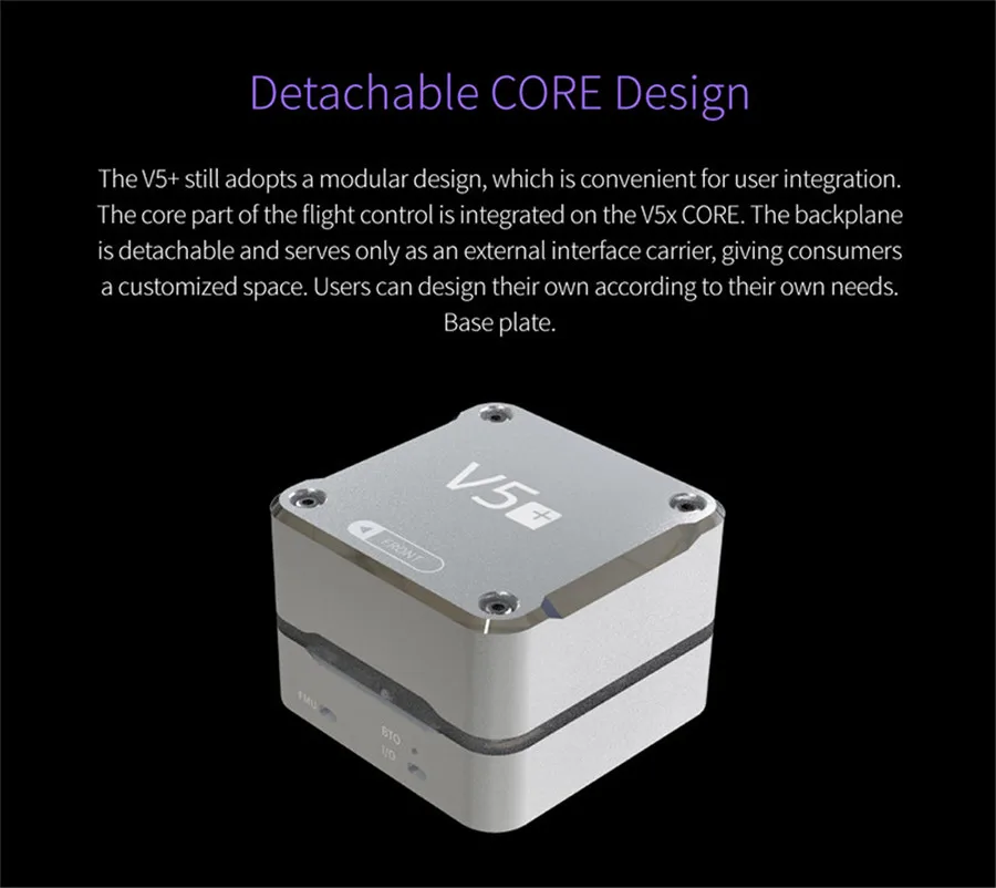 Cuav V5+ Autopilot Flight Controller With Neo 3 Gps Module For Fpv ...