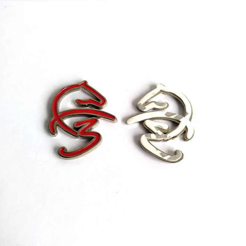 Silver/ Uae Dubai Fazza Hamdan F3 Logo Metal Badge Mobile Phone Sticker ...