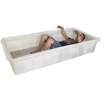 Rectangular Food Grade 500l Poly Aquaponics Plastic Fish Tub Tank For ...